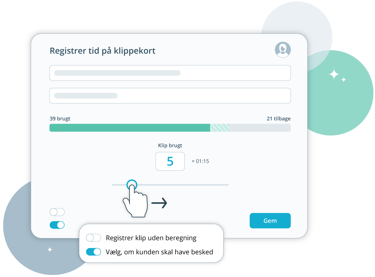 Klippekortstyring | Brugervenlig styring af klippekort og abonnementer